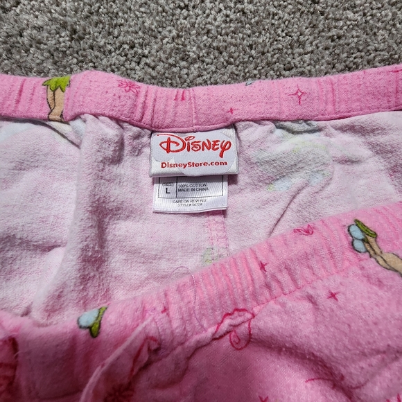 Disney | Intimates & Sleepwear | Disney Pink Tinkerbell Pajama Pants ...